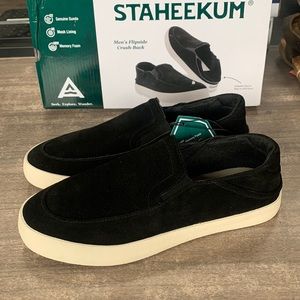 Staheekum | Shoes | Nib Mens Staheekum Flipside Crash Back Suede Skip ...